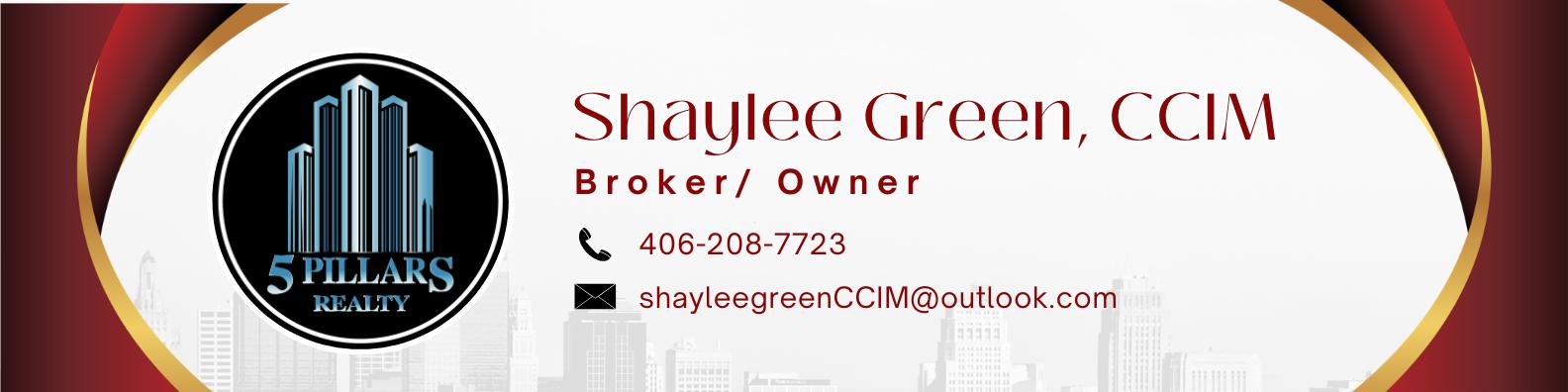Shaylee Green, CCIM - 5 Pillars Realty | Crexi